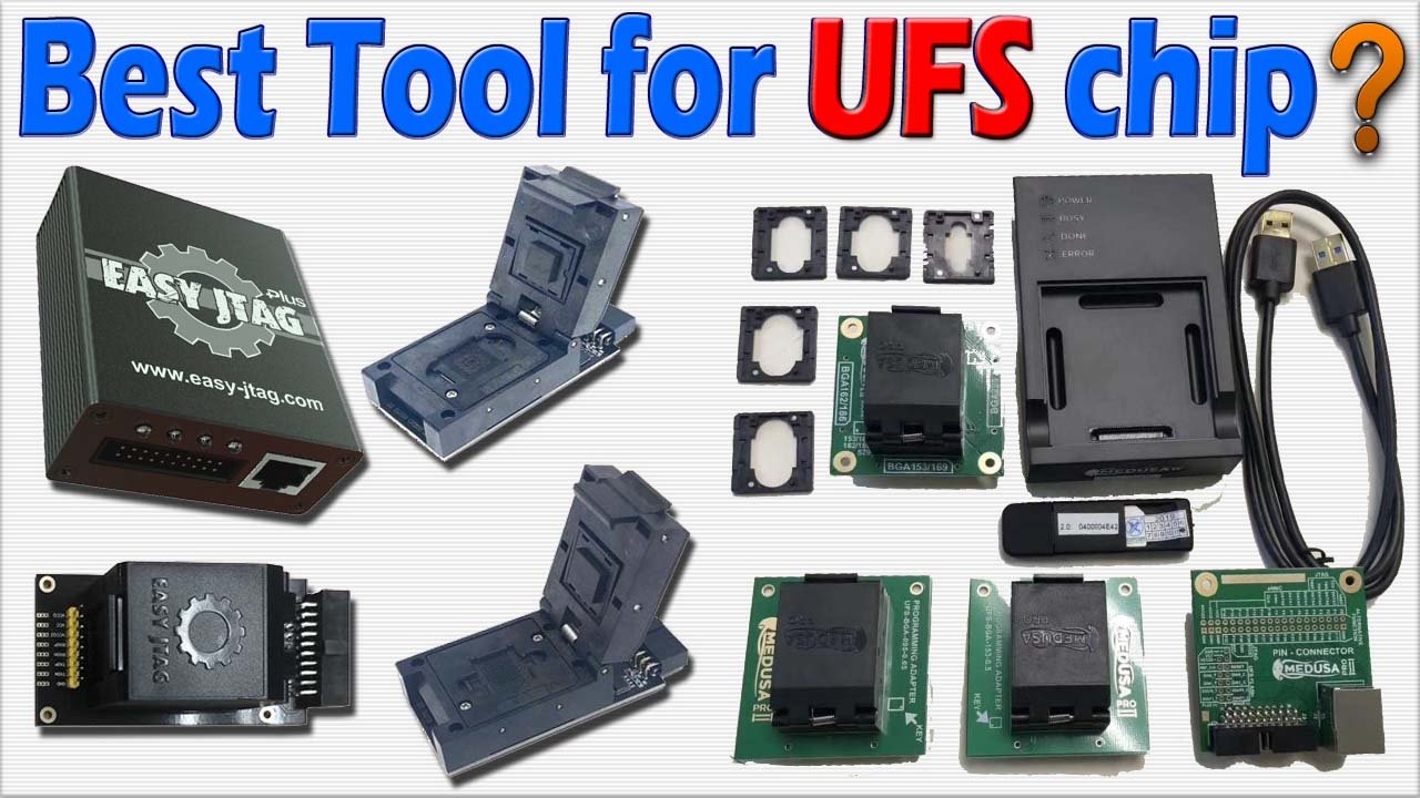Best Box for UFS Chip | Best Tool for UFS Chip | Medusa Pro II | Easy ...